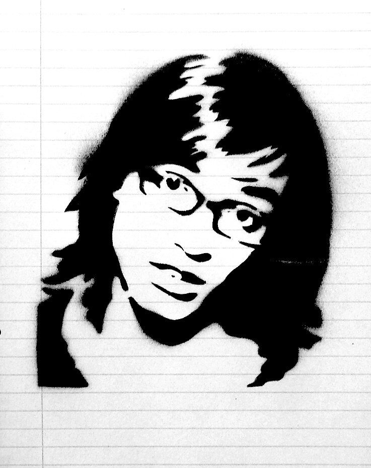 ArtStation - Stencil portrait