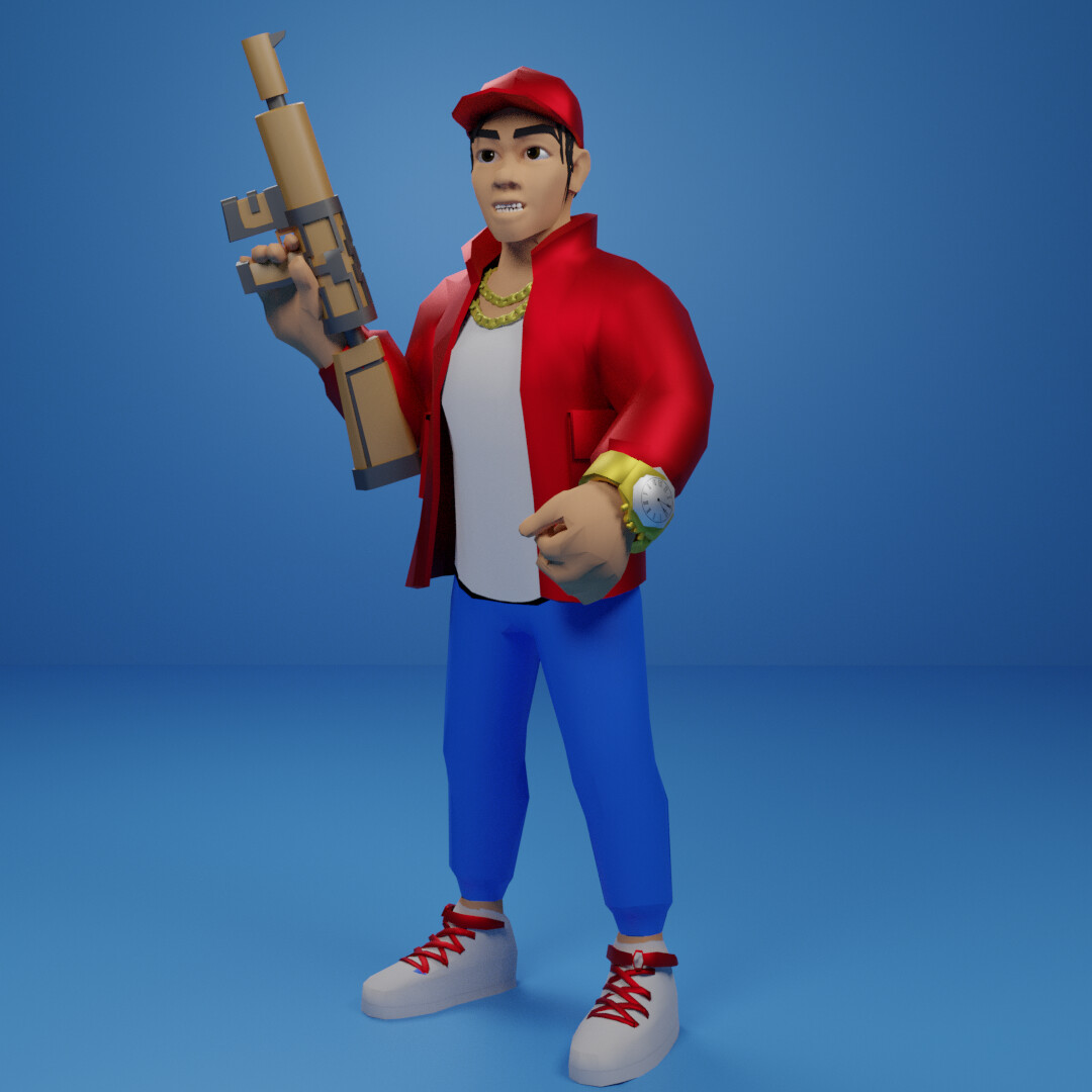 ArtStation - Superstar thug