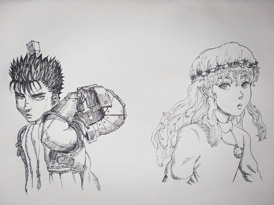 ArtStation - Guts and Griffith