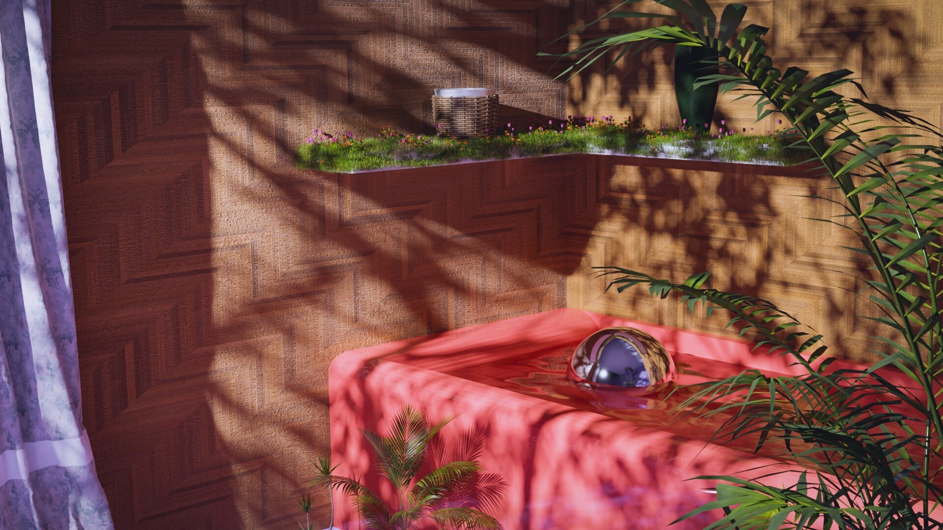 ArtStation - Sunlight shadows