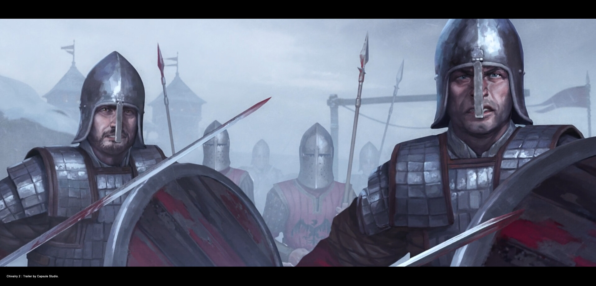 Camille Roux - Chivalry 2 : Lore, Mason and Agatha Trailer