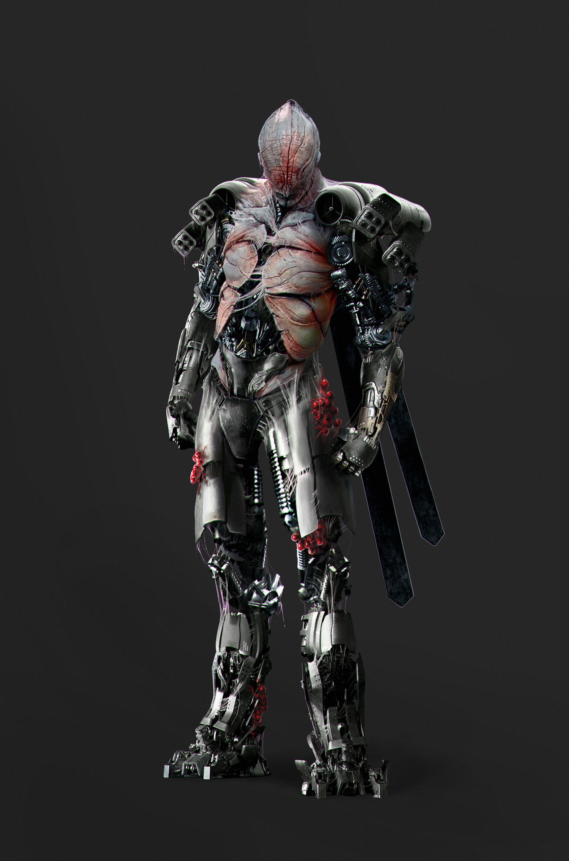 ArtStation - Parasite part 5 : transformers parasite ? Helicopter