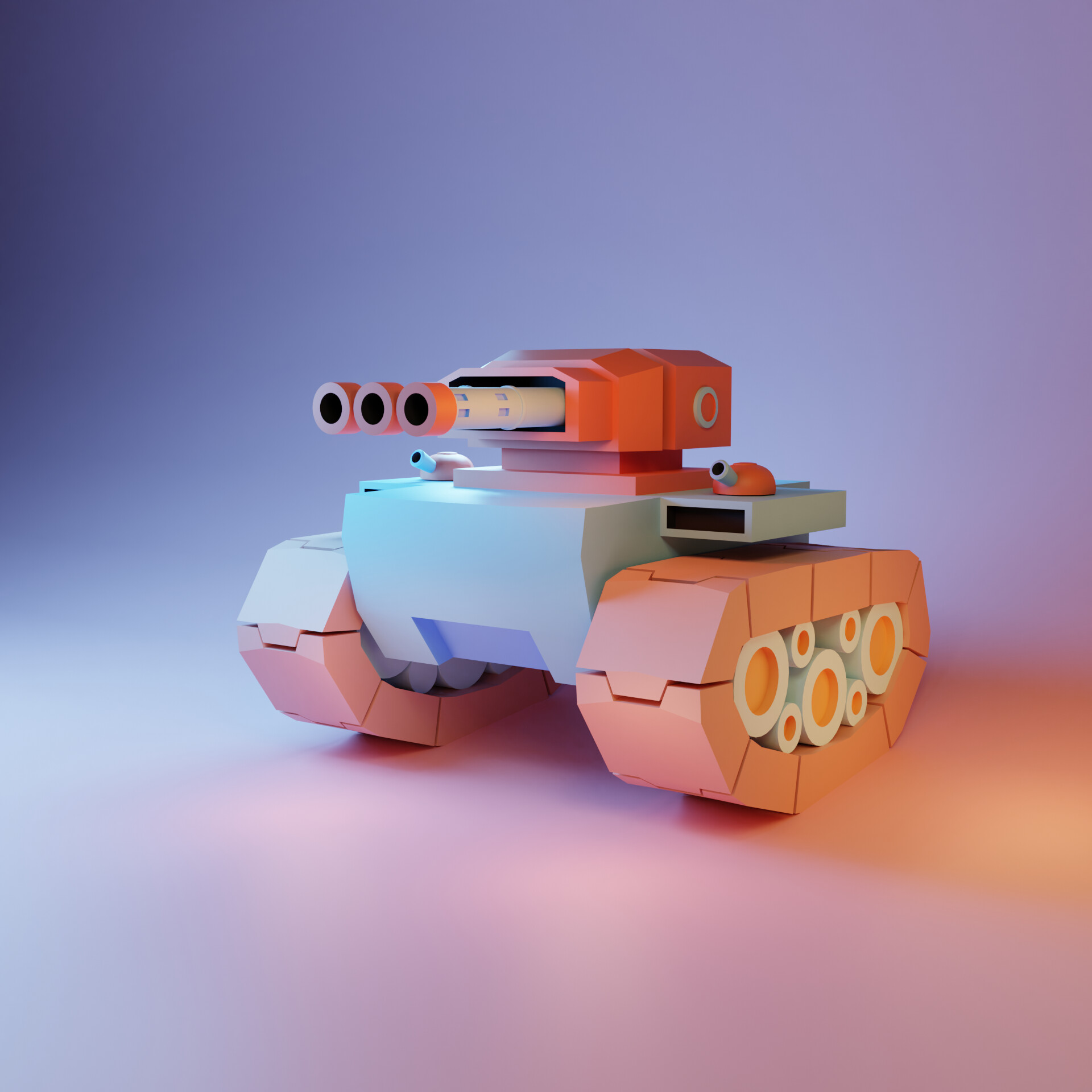 ArtStation - Pastel Tank