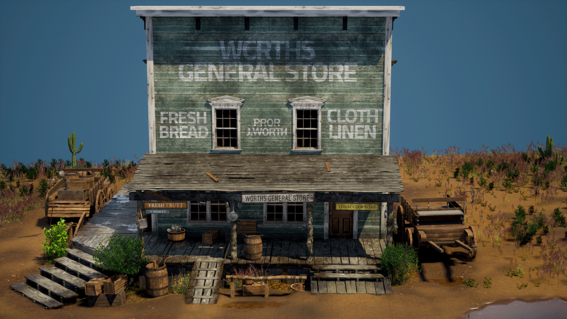 Fauaz Ishaq | 3D Artist - red dead redemption 2 remake