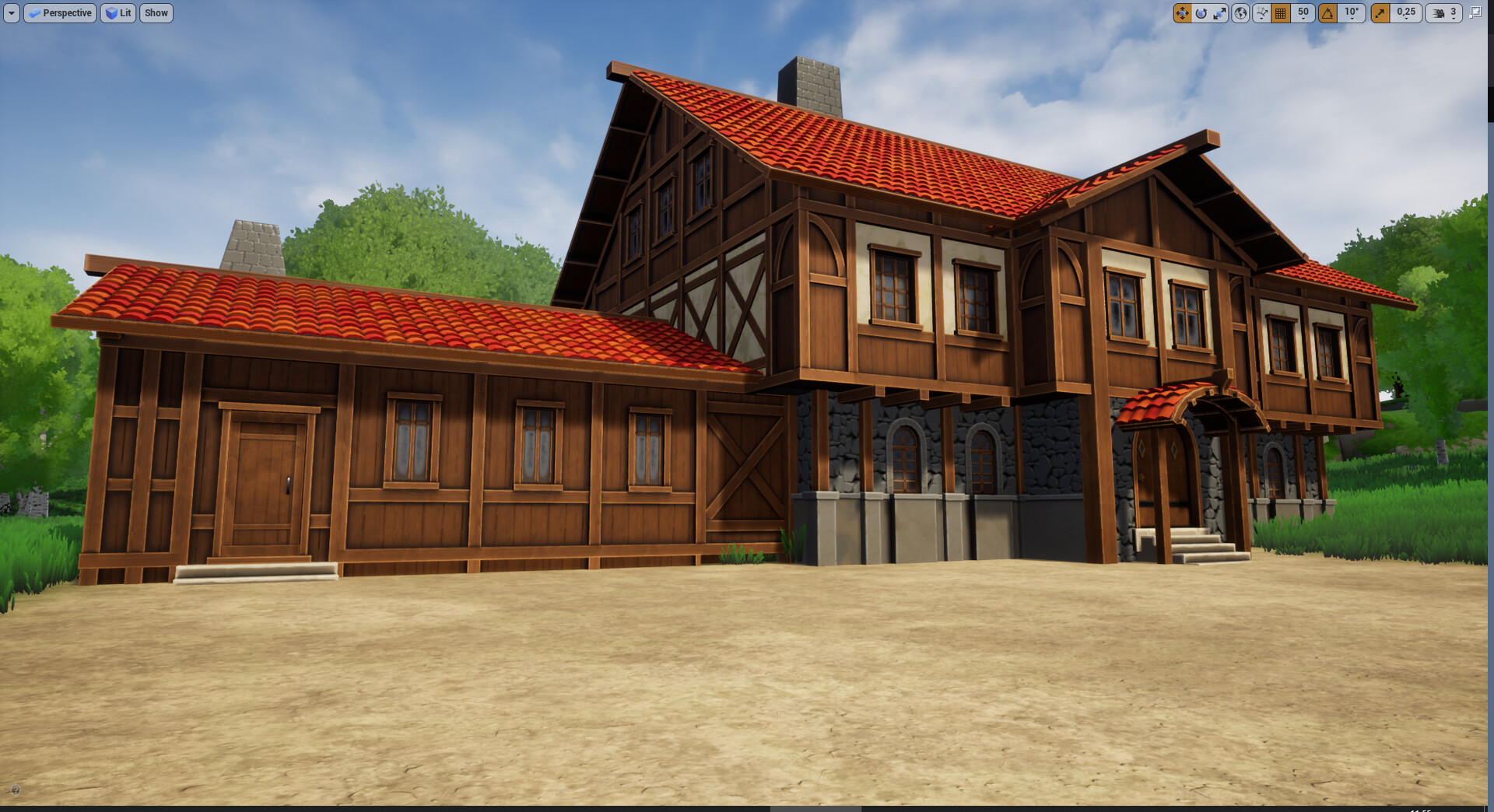 ArtStation - Stylized House 01