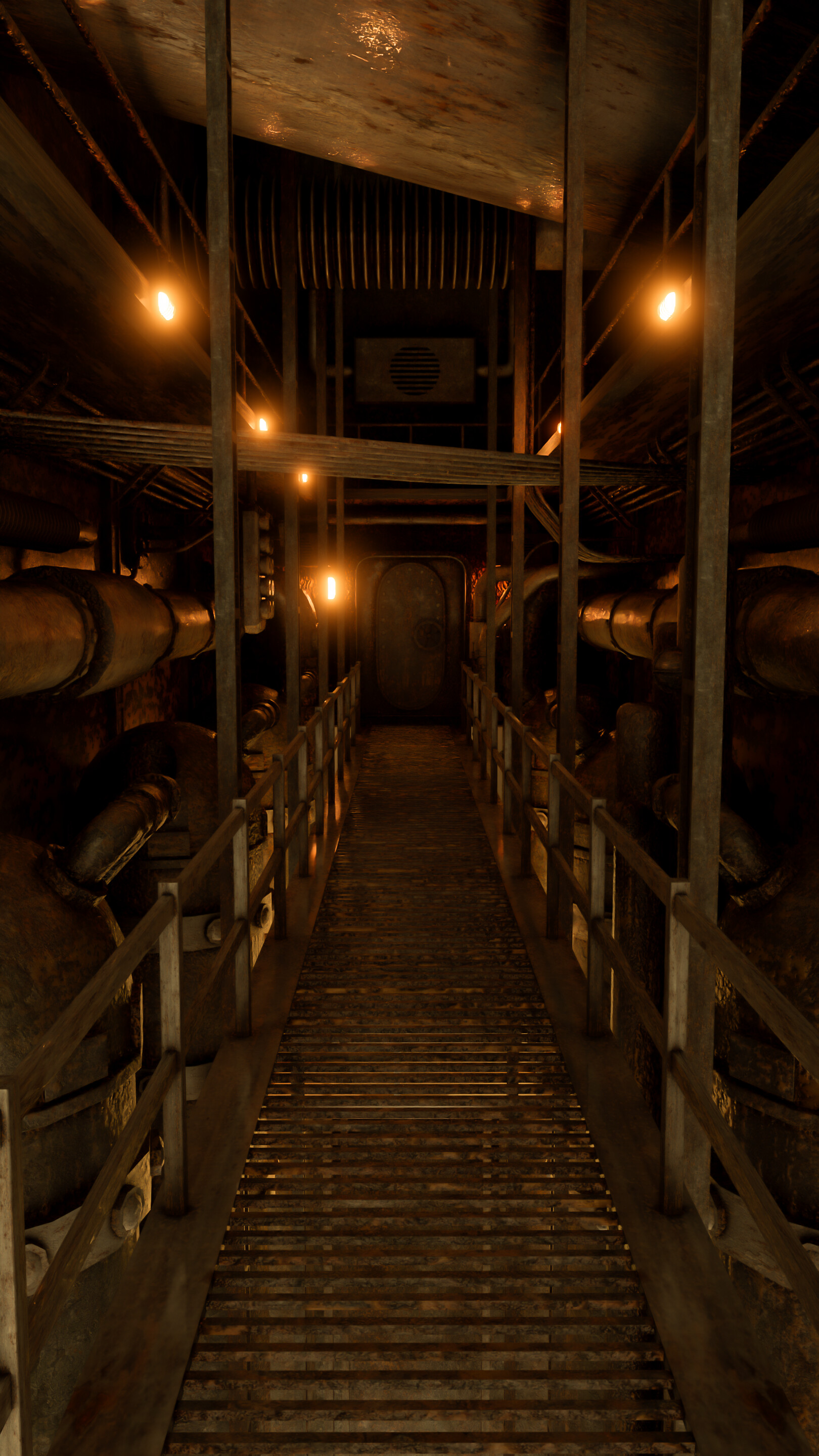 ArtStation - Old Rusty Room