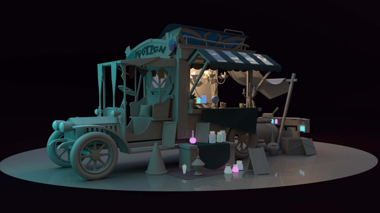 ArtStation - Stylized Trunk