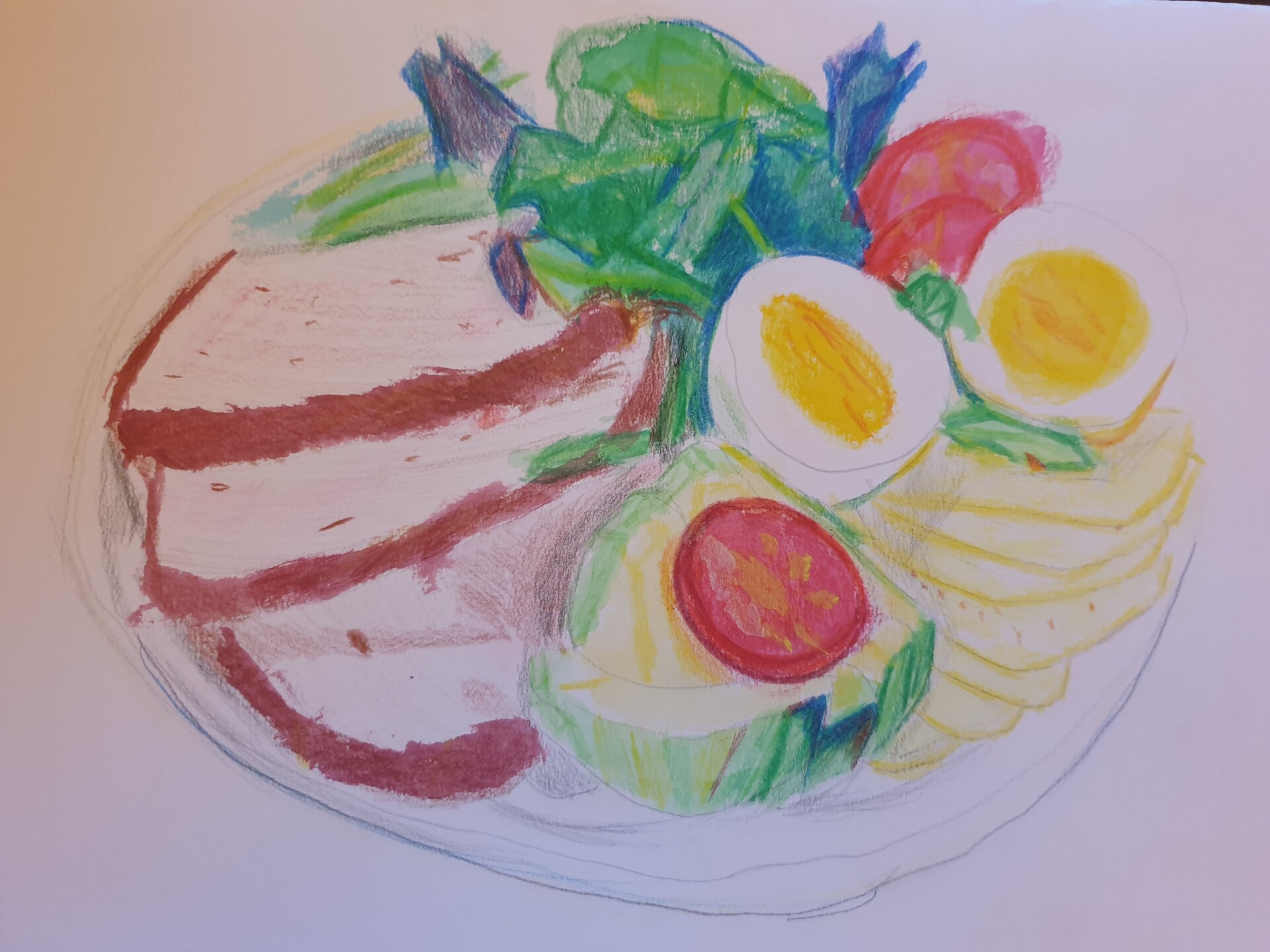 ArtStation - Protein Plate Illustration