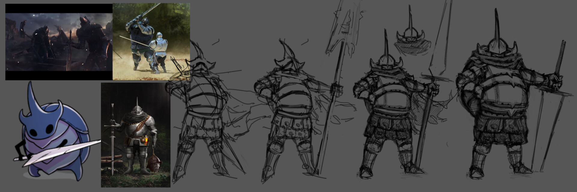 Houssame Khairane - Hollow Knight X Dark Souls : Watcher Knights