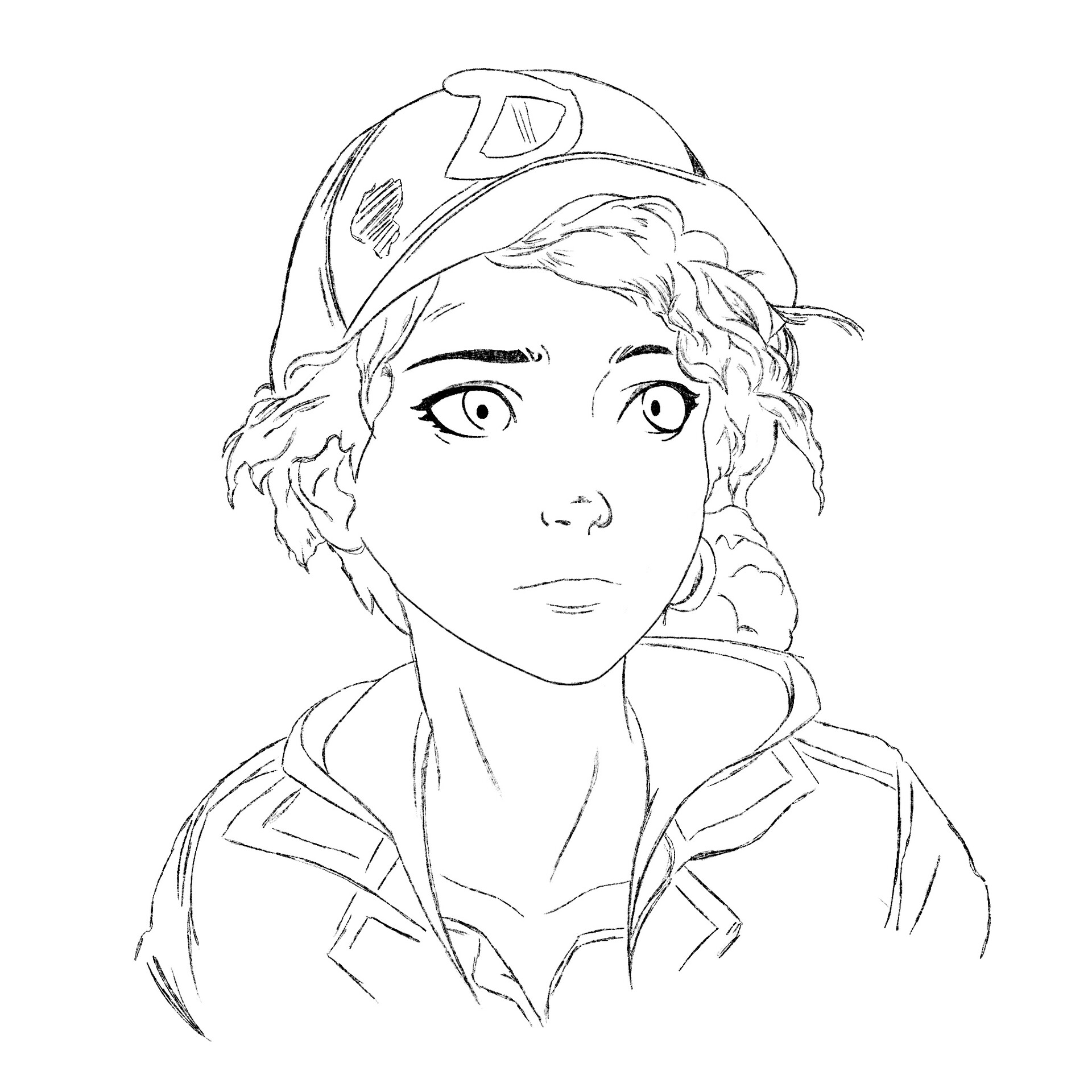 clementine coloring pages