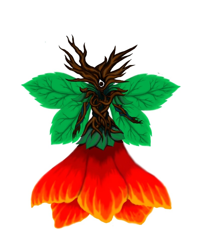 ArtStation - evo flower