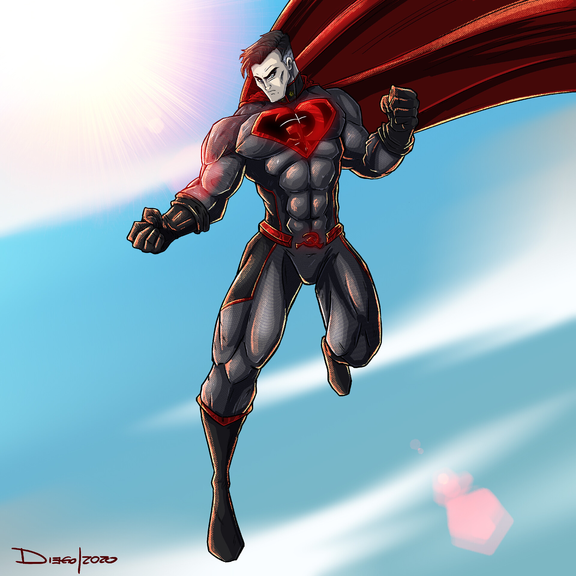 ArtStation - Superman Red Son