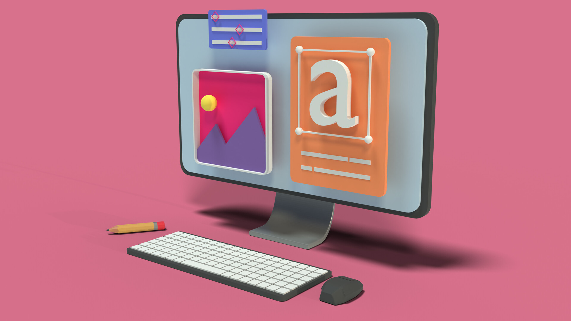 ArtStation - Simple 3D illustration