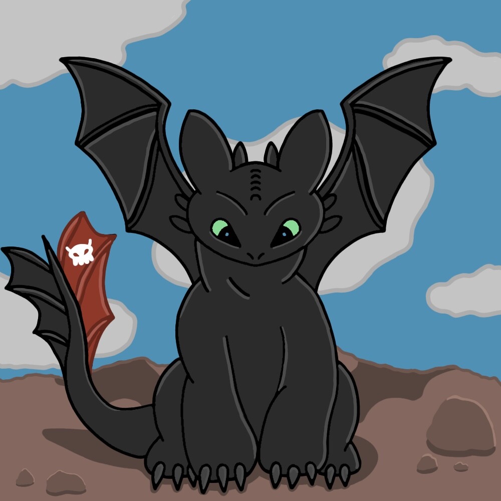 ArtStation - Toothless