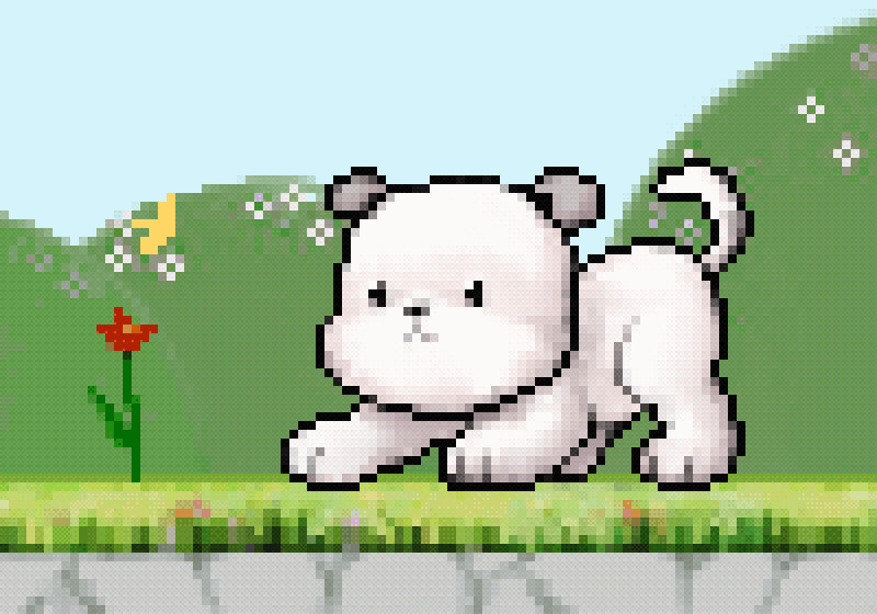 ArtStation - pixel ani practice