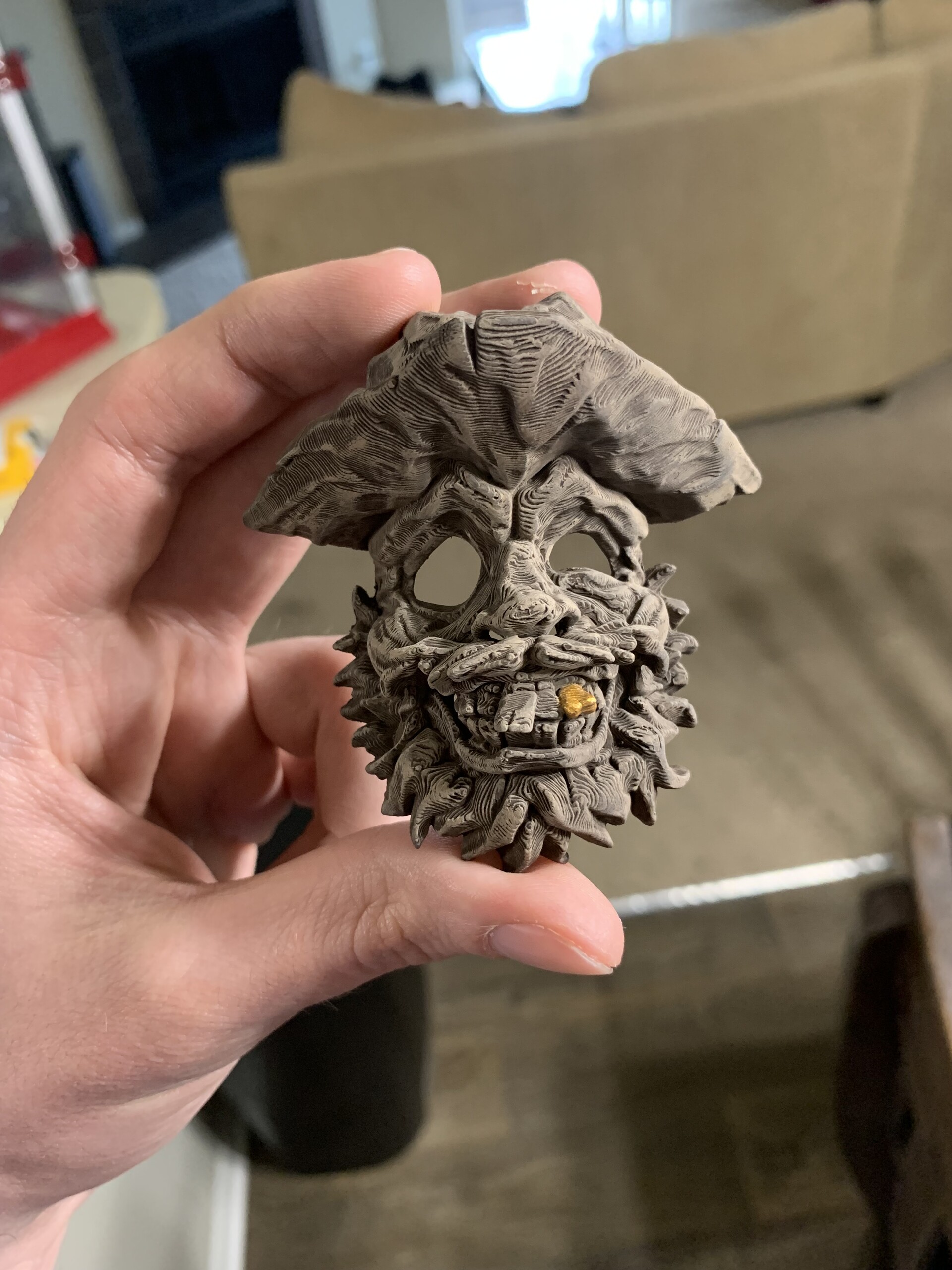 ArtStation - Painted Mask from Inscryption