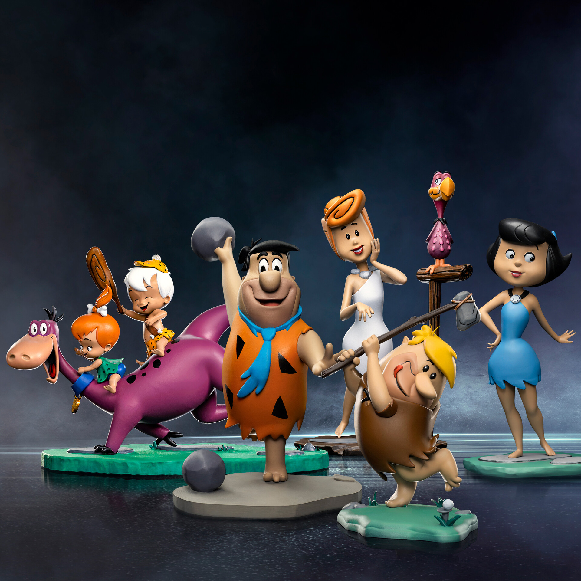 ArtStation - The Flintstones - Art Scale 1/10 - Iron Studios
