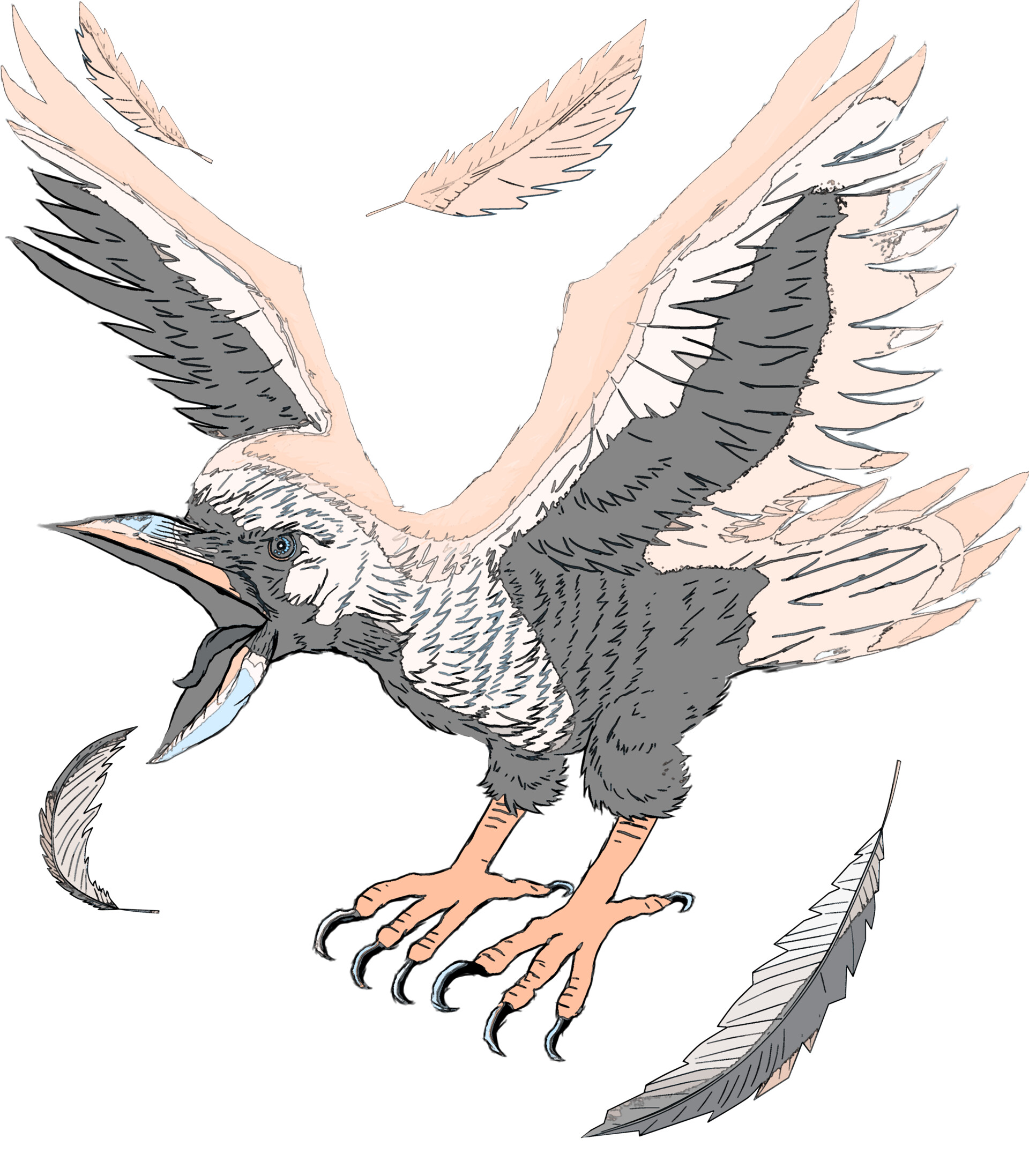 ArtStation - Crow with Strange Colors