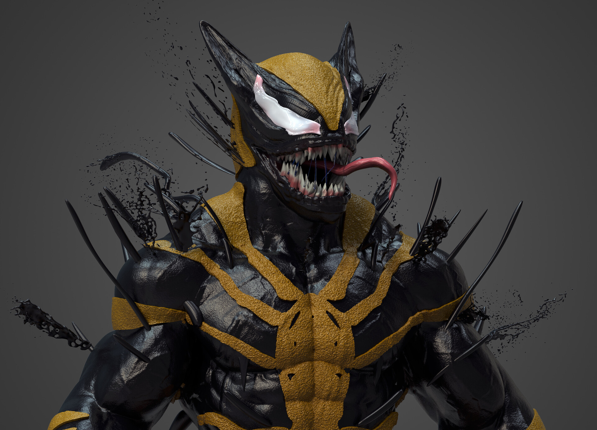 Sid Taylor - Venom Wolverine