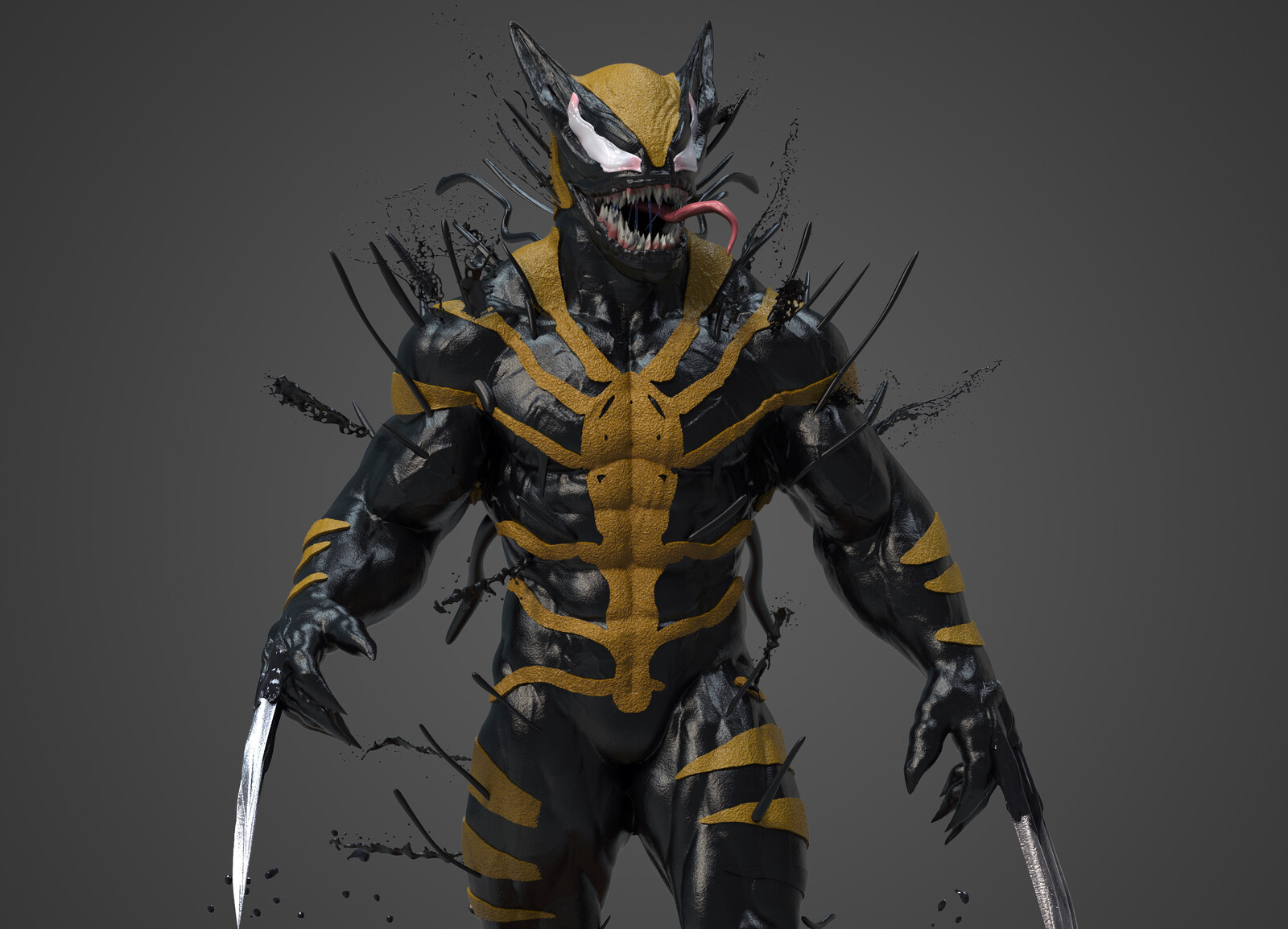 Sid Taylor - Venom Wolverine
