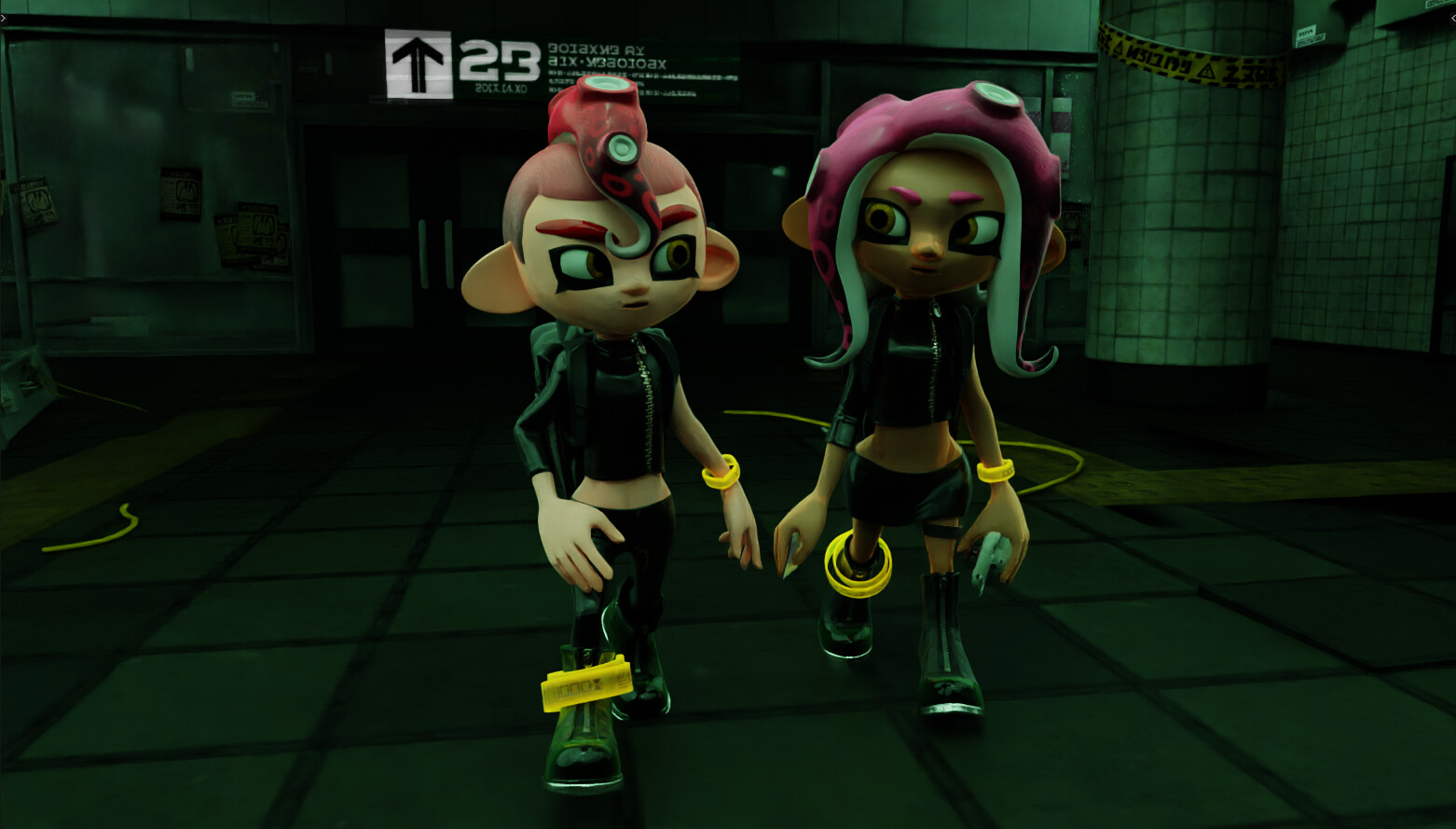 FancyNight - Splatoon - Deep Sea Metro adventures
