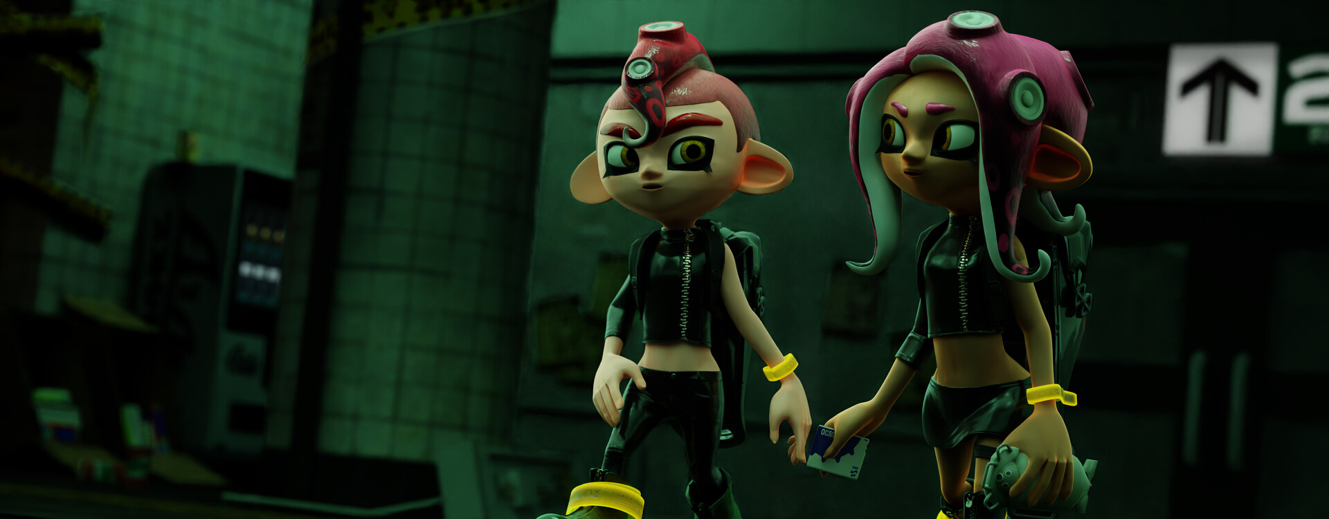 FancyNight - Splatoon - Deep Sea Metro adventures