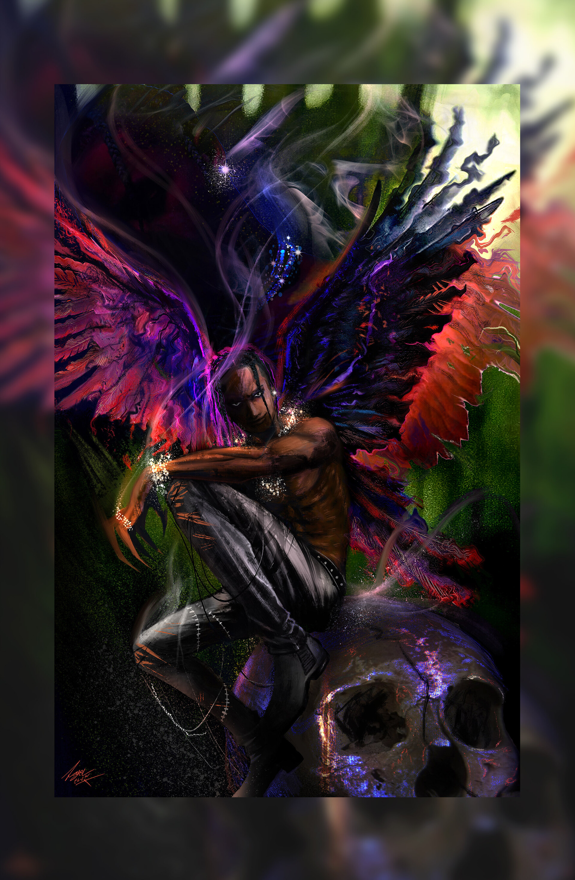 ArtStation - Birds Travis Scott Fan Art