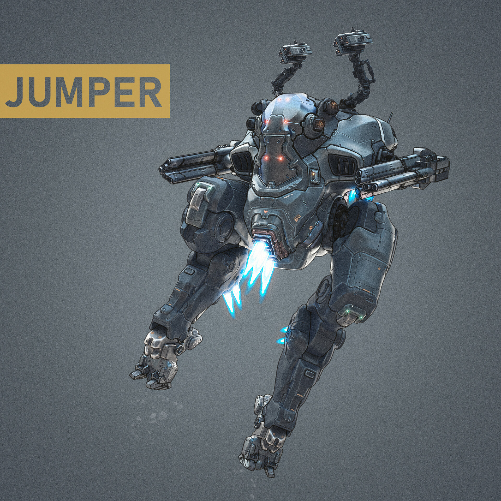 ArtStation - JUMPER Mech
