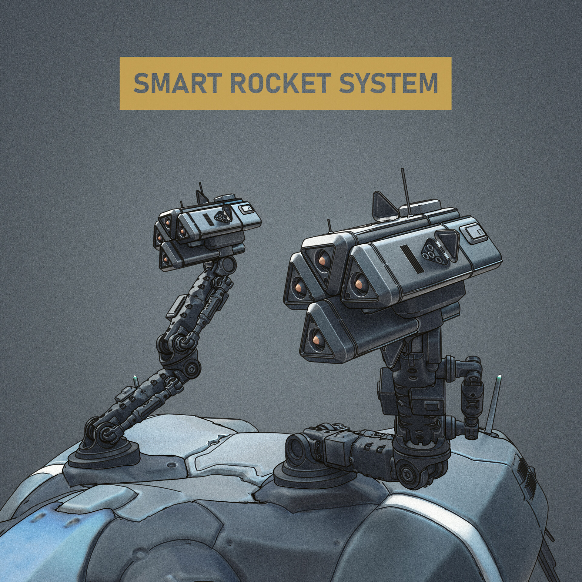 Concept Artist | Dima Yakutin - JUMPER Mech