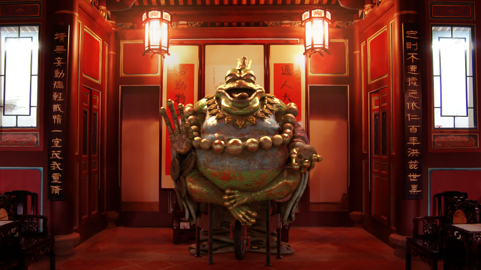 ArtStation - God of laughter