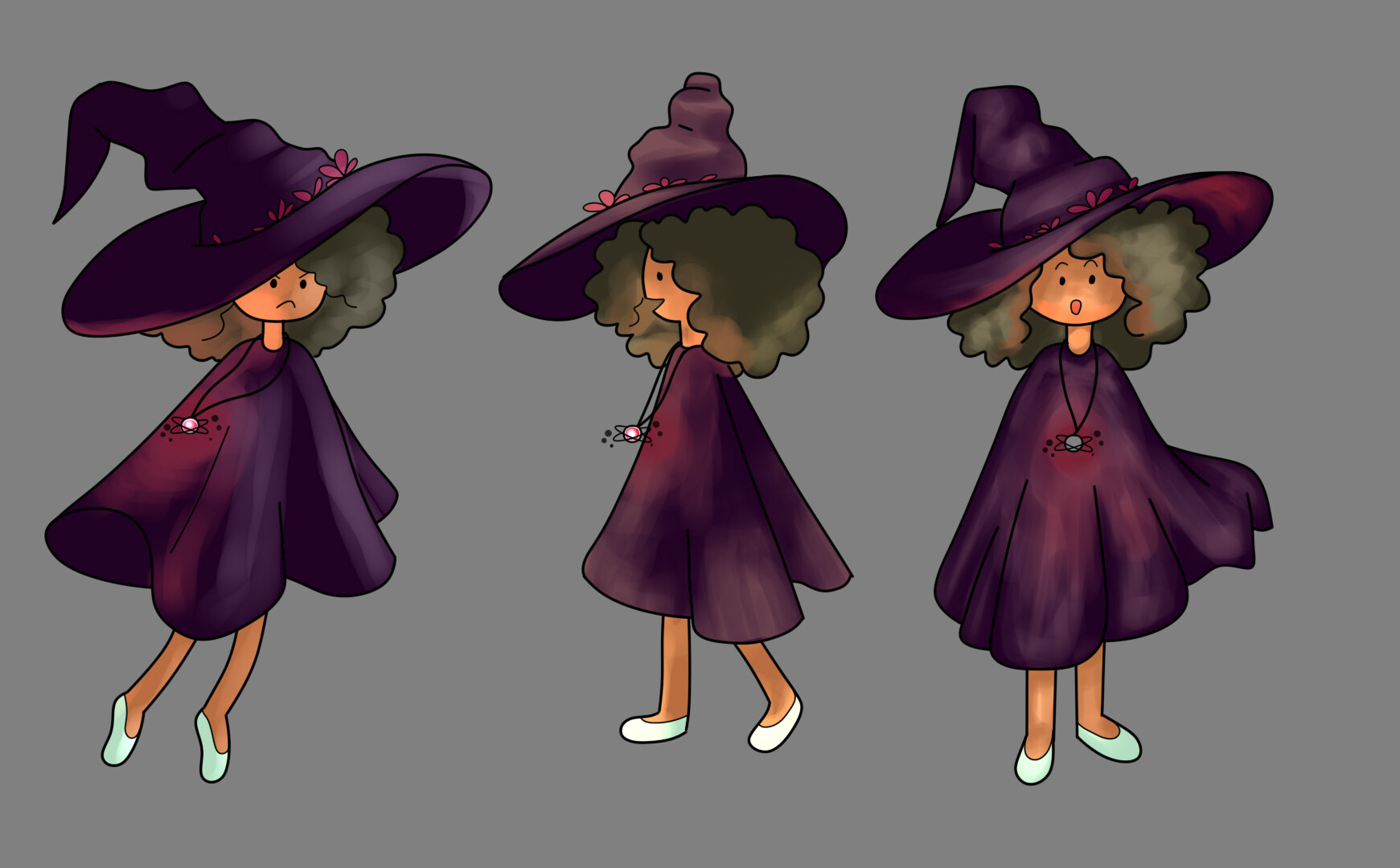 ArtStation - Witch concept (original character)