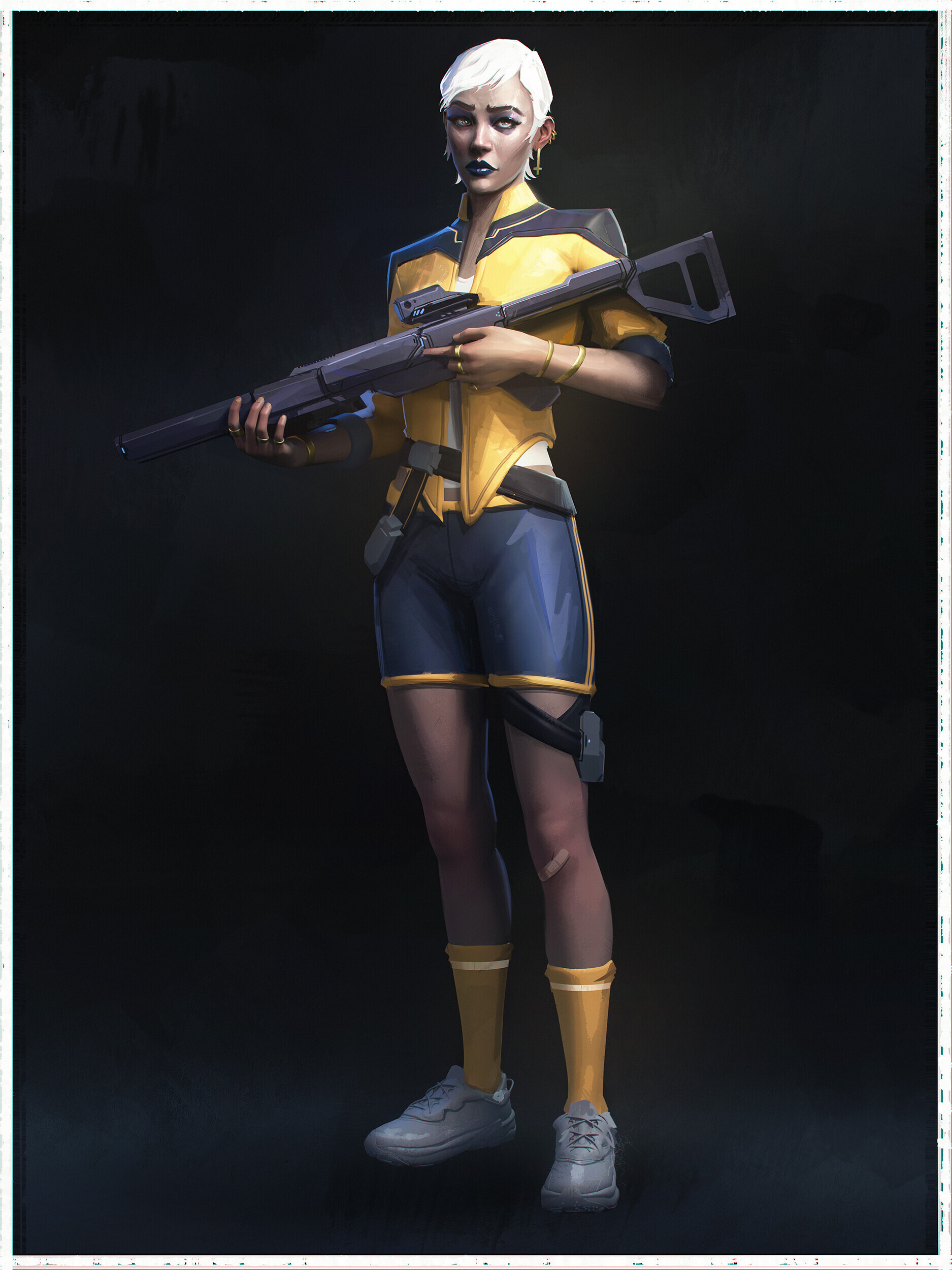 ArtStation - Soldier Chick