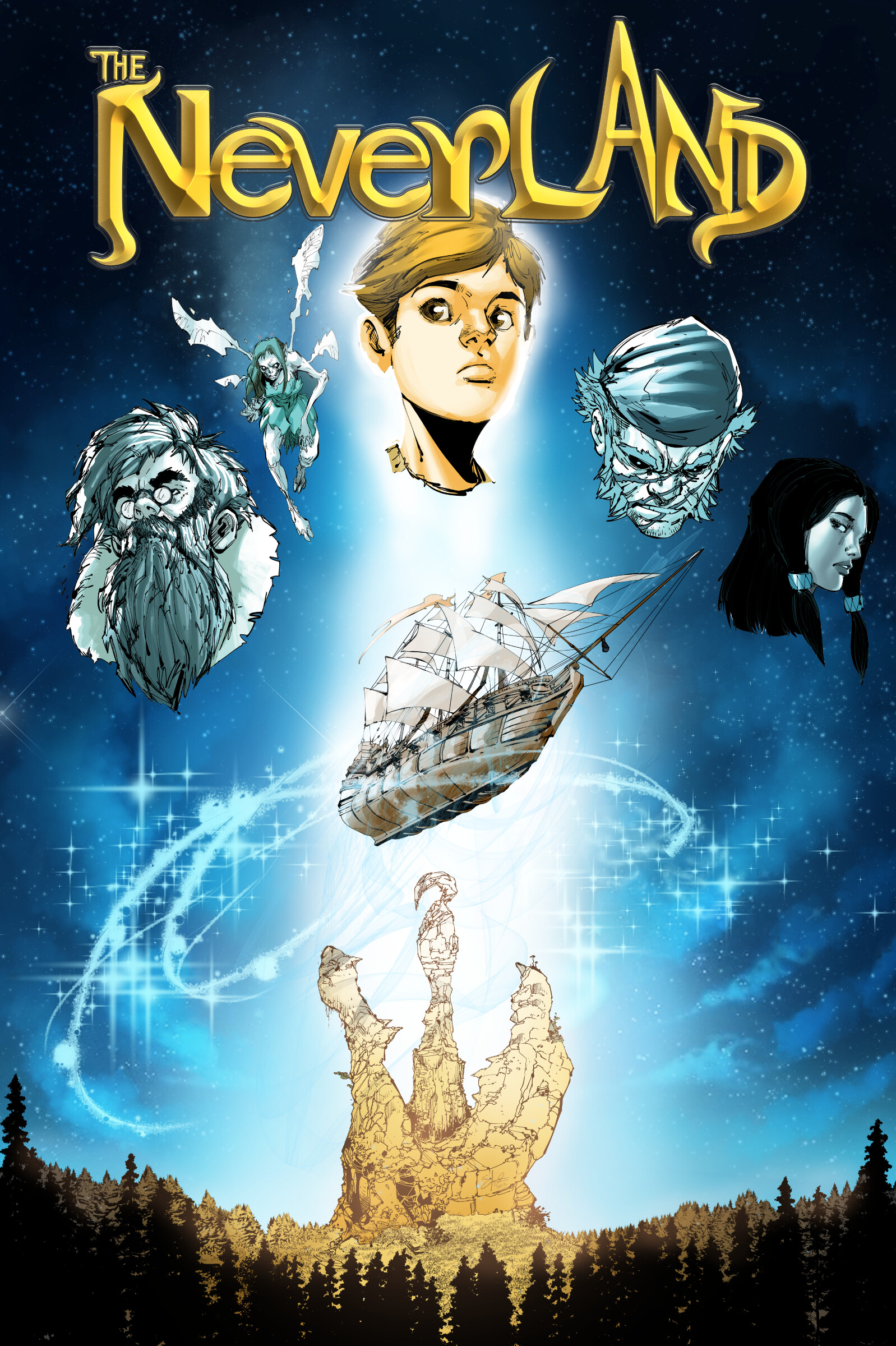 ArtStation - The Neverland #1 by Village Comics. 2022.