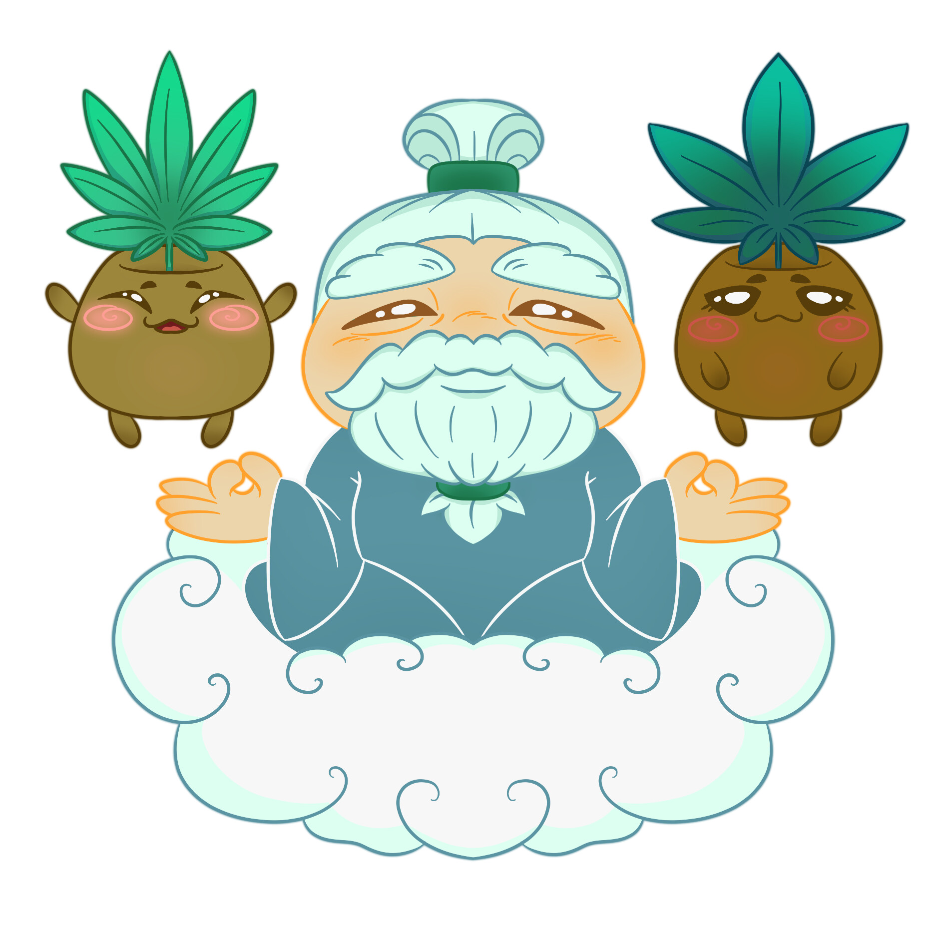 ArtStation - Herbal Supply Design Work