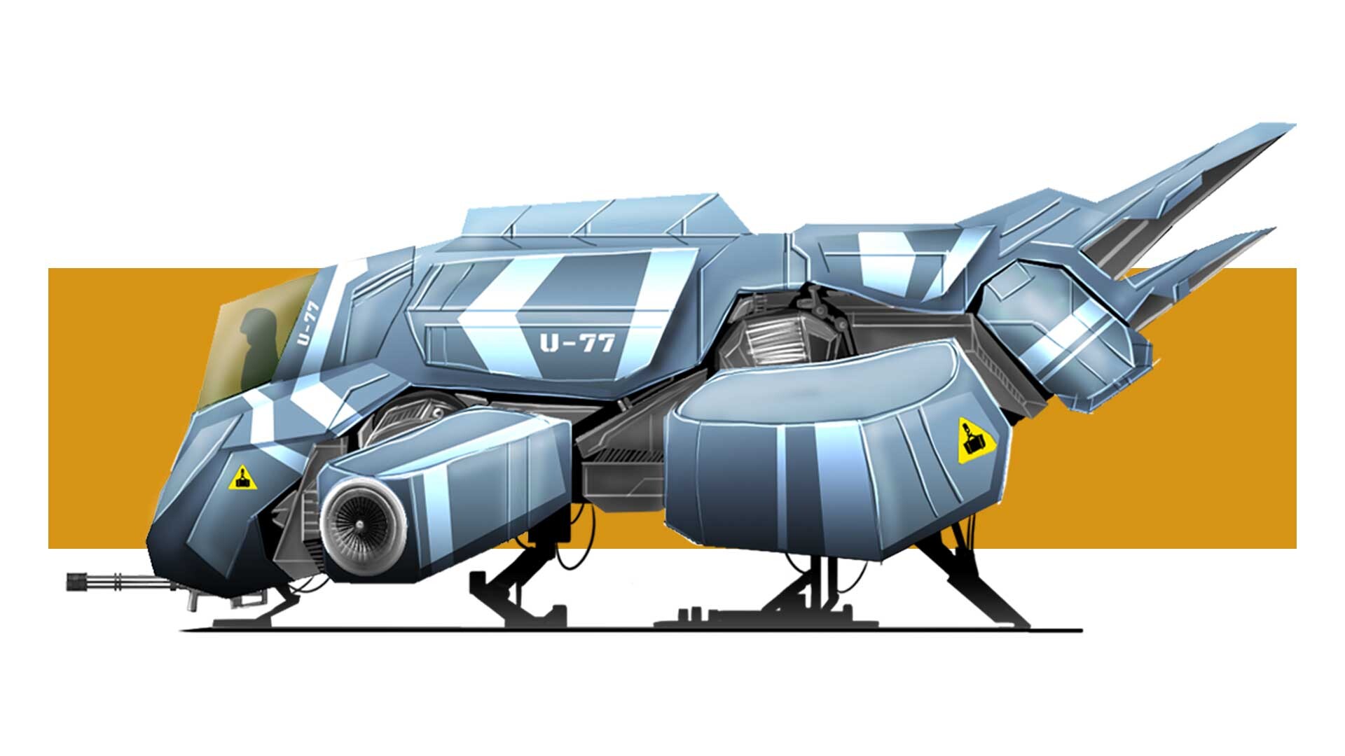 ArtStation - Scarab Cargo Ship