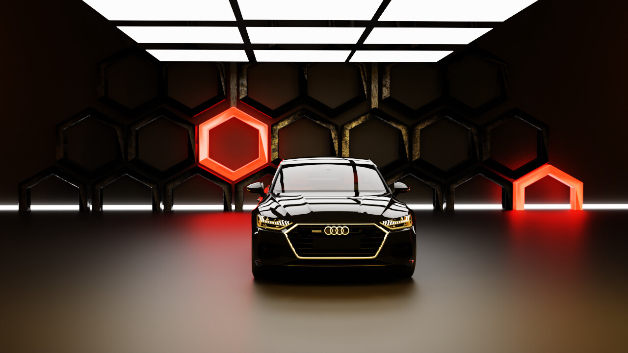 ArtStation - Automotive Rendering & Light Testing