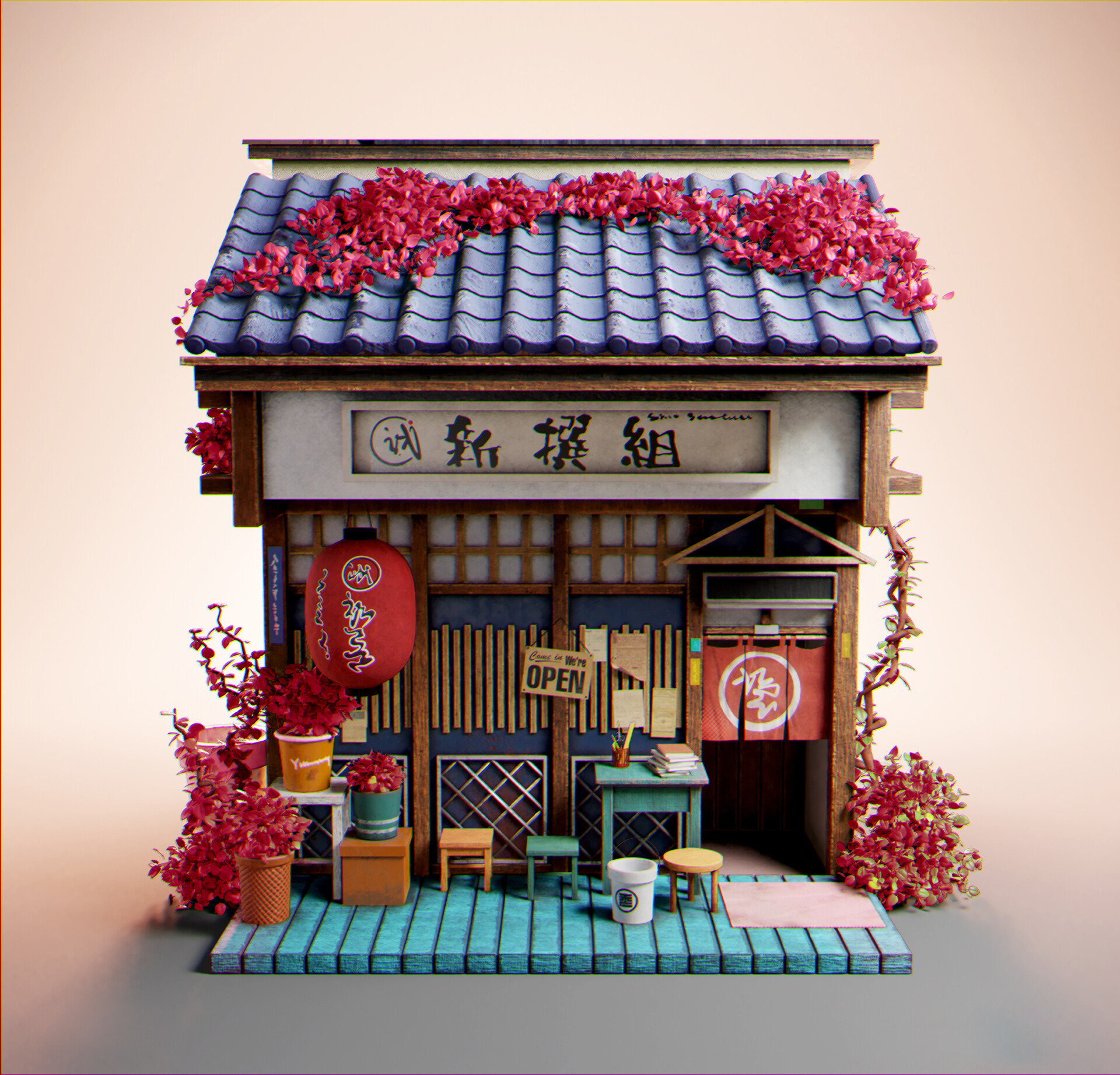 ArtStation - Ramen shop