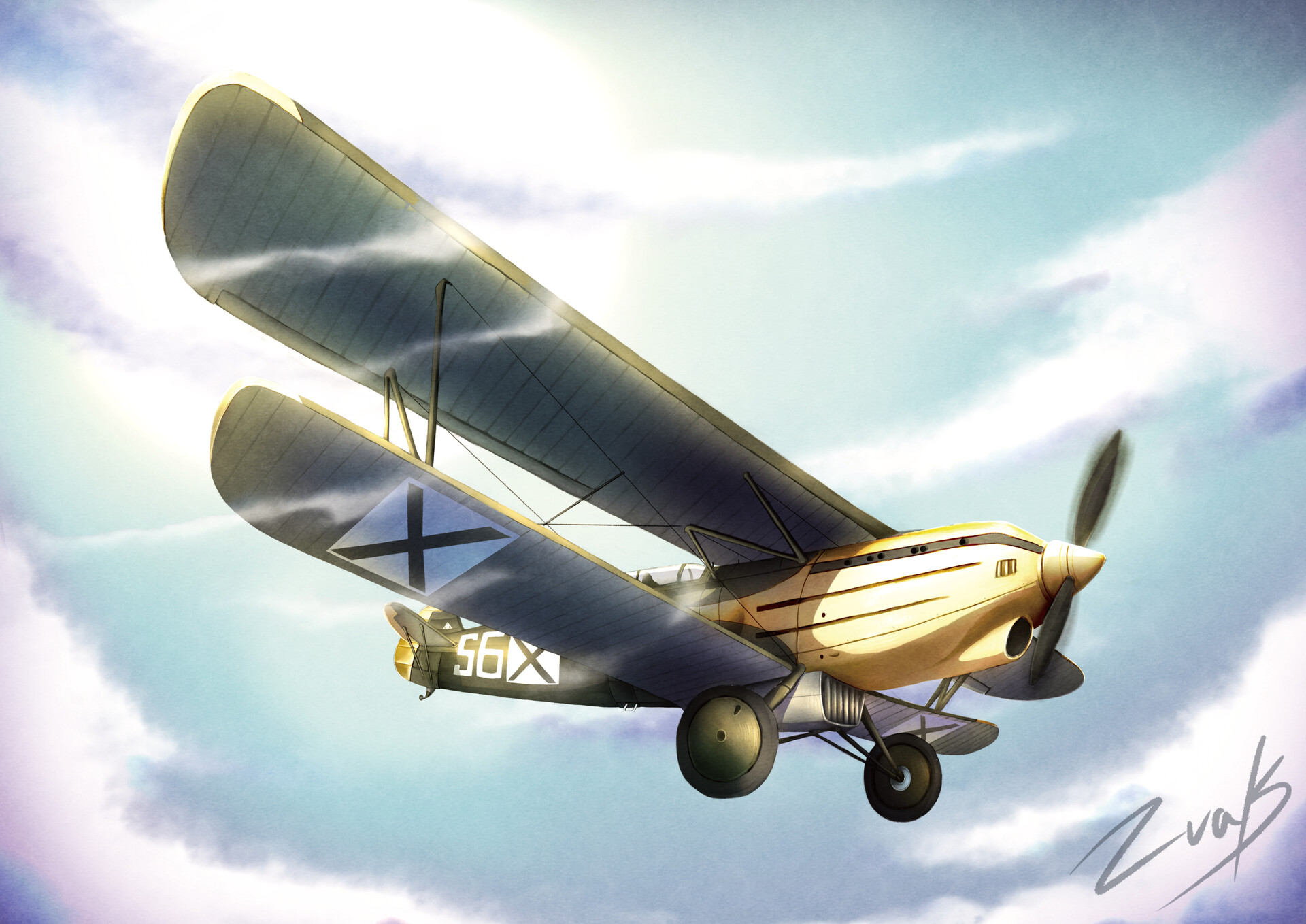 Zvak-keh - Avia B-534 "Dogan"