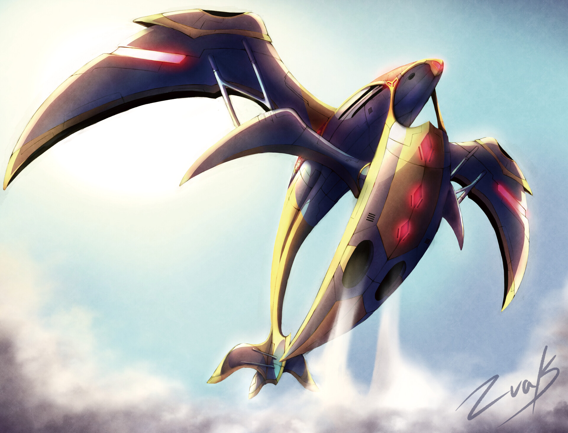 ArtStation - Fantasy Biplane Design