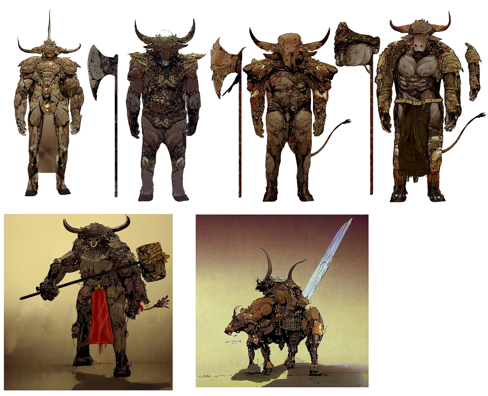 ArtStation - Minotaur