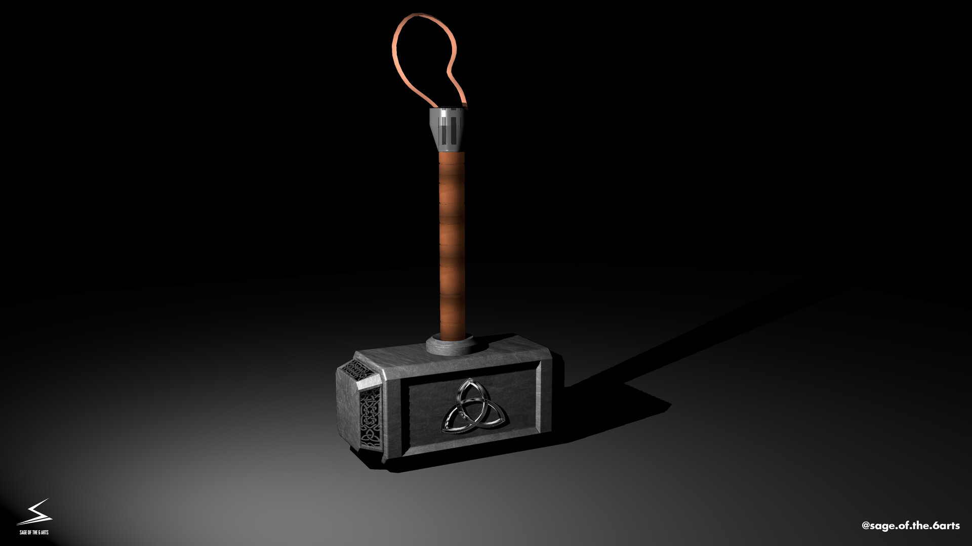 ArtStation - Mjolnir Hammer