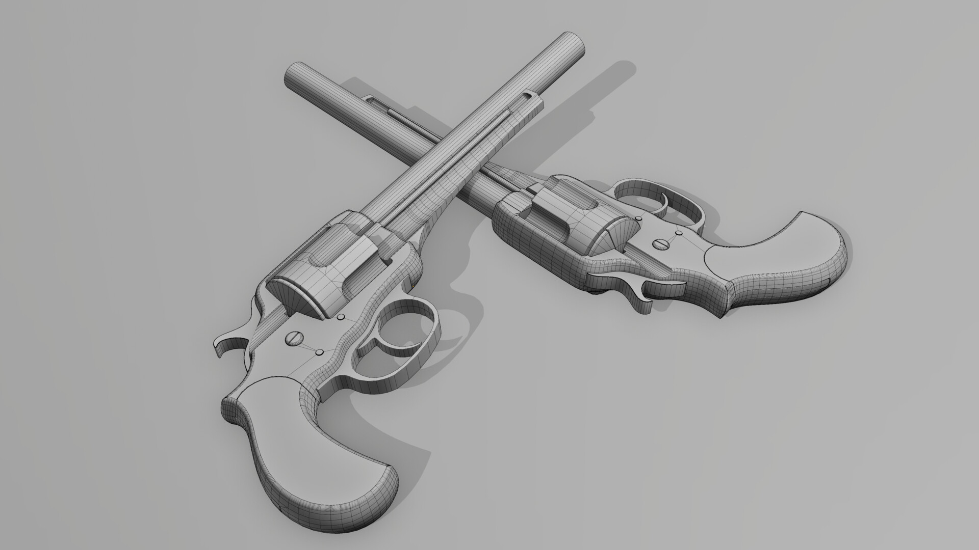 Kshitiz Chandra - M500 Gun 3d MODEL