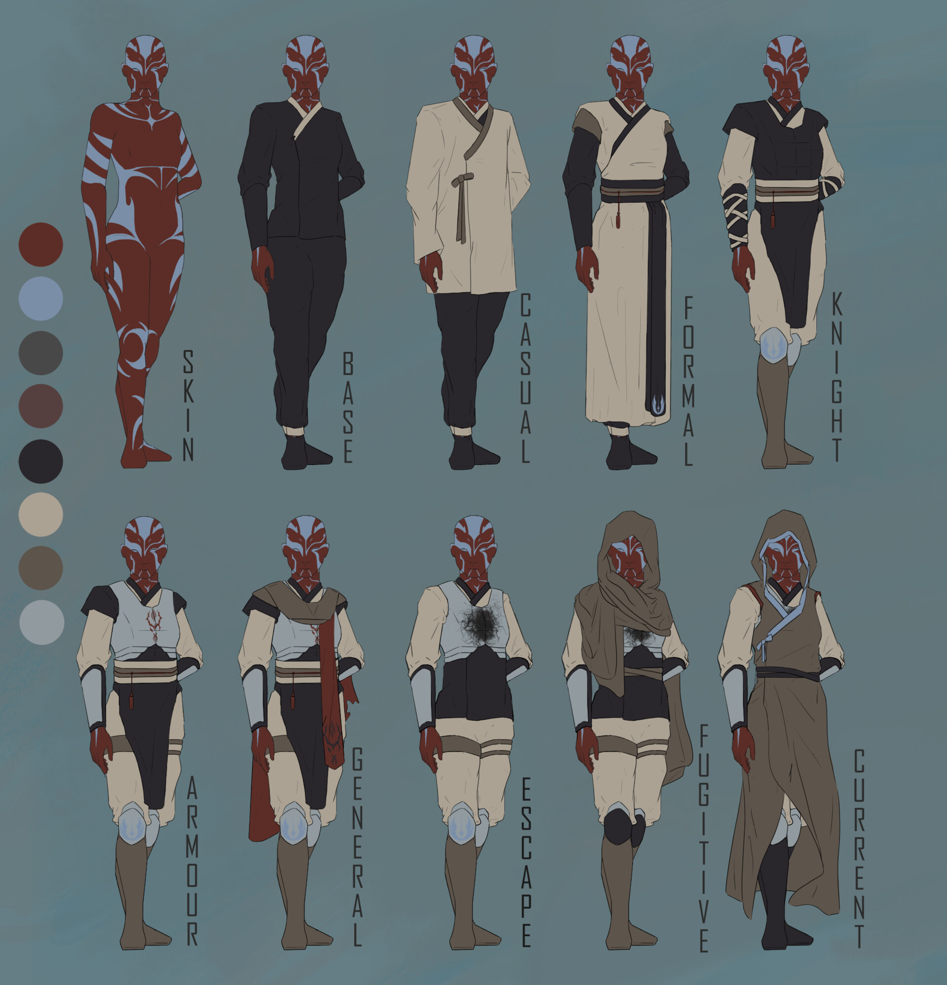 ArtStation - KiOn outfits
