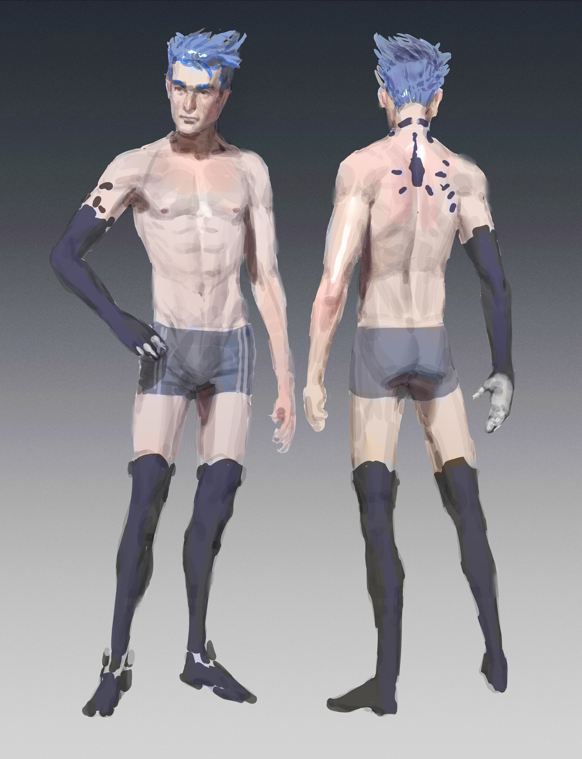 RIFU - Character design reference_comission