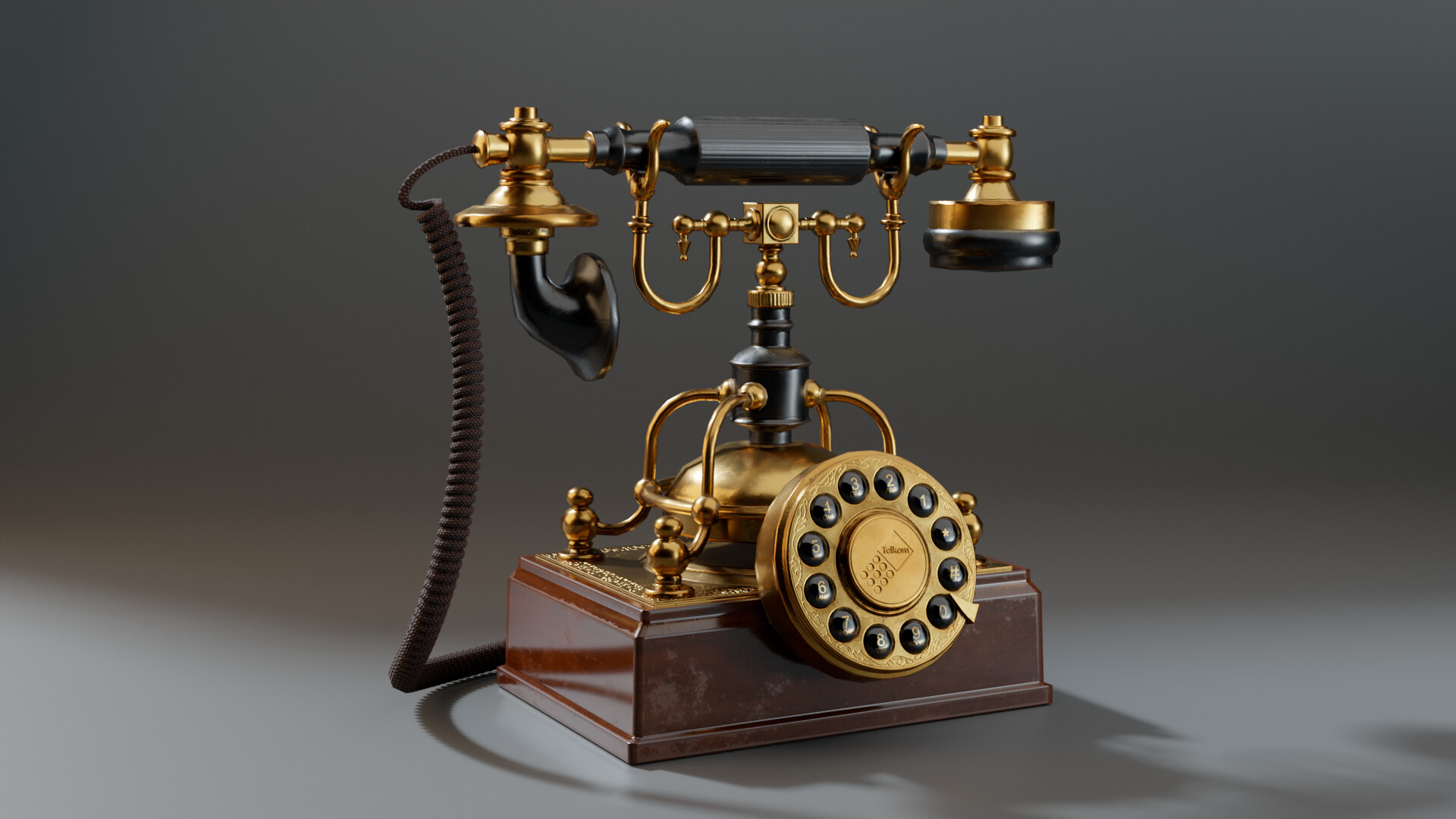 ArtStation - Antique Phone