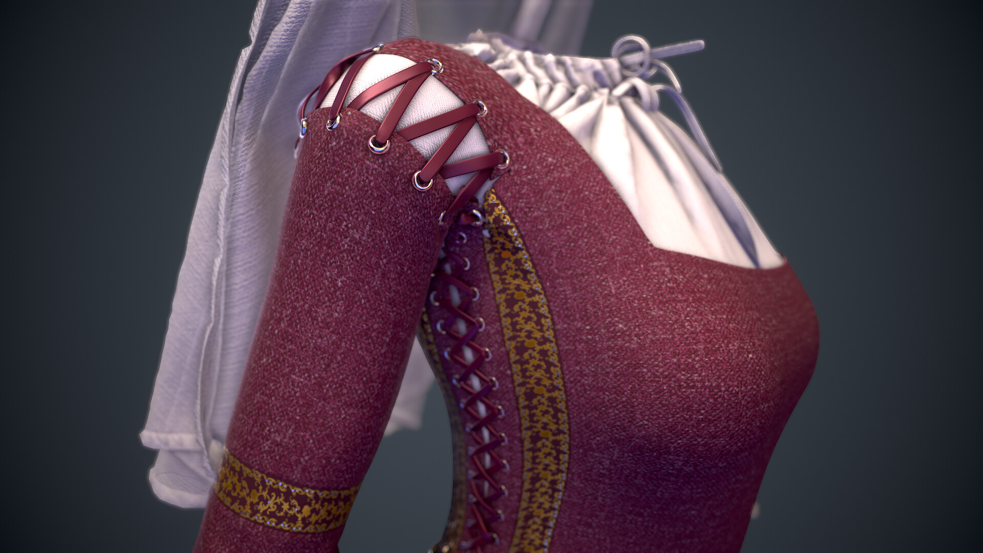 Manon Devaux - Middle age dress