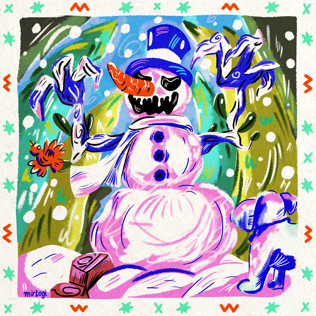 ArtStation - WILD SNOWMAN