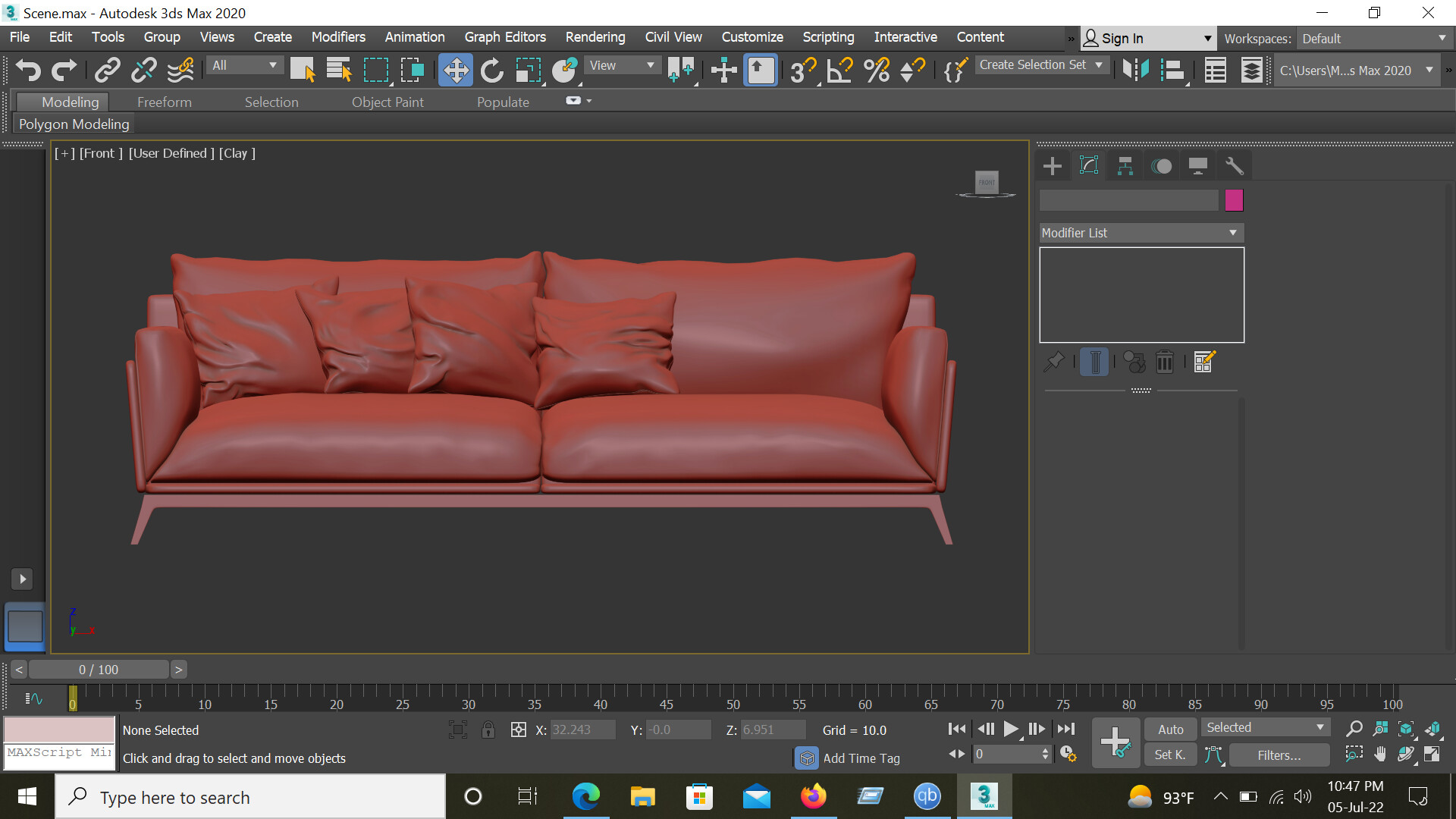 ArtStation - domesticoshop-arflex-sofa-faubourg-01