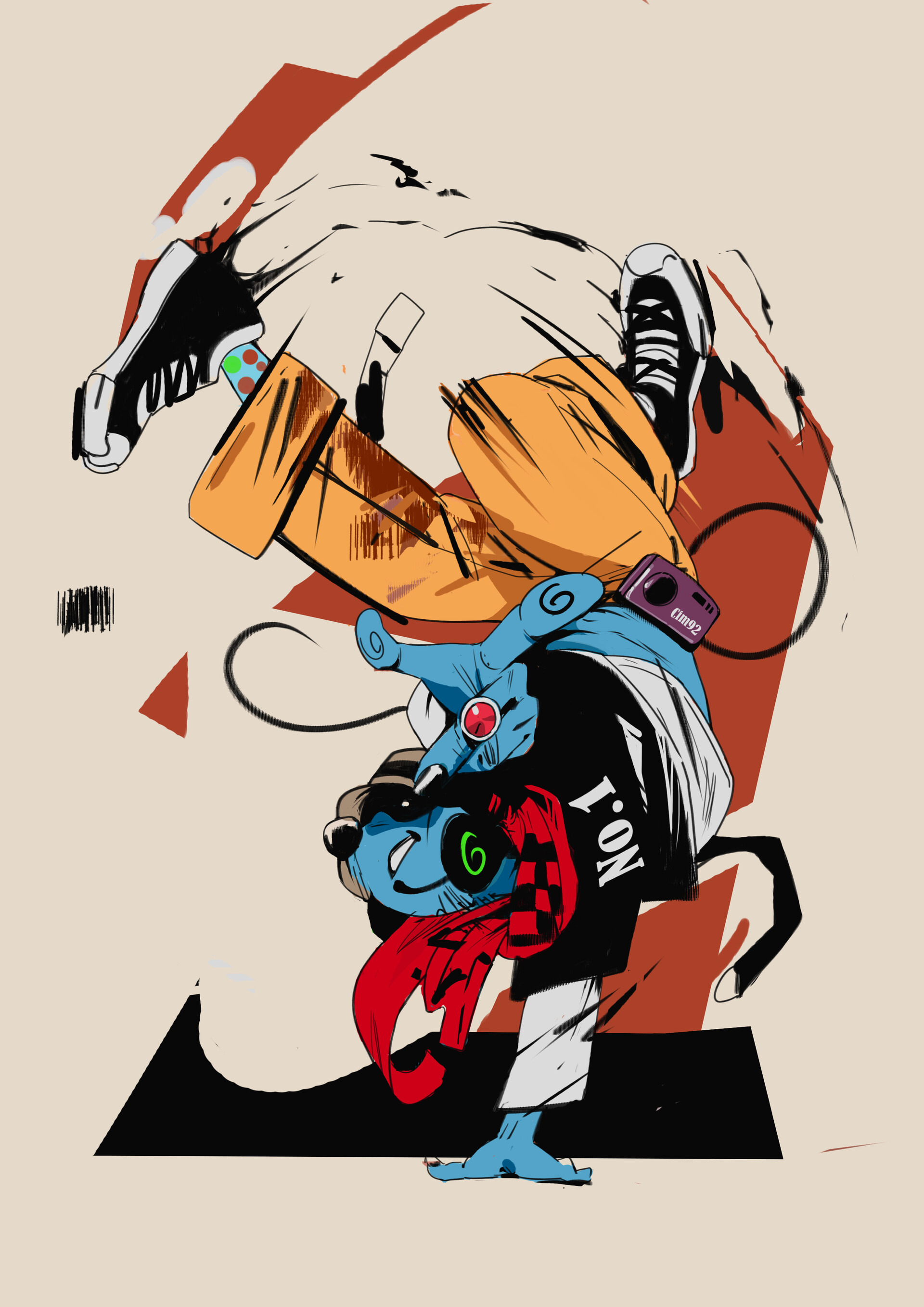 ArtStation - B-boy Mouse