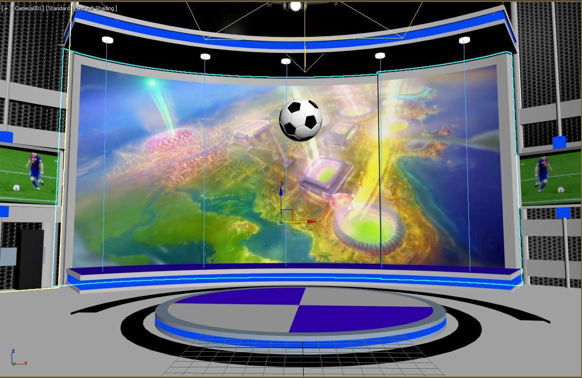 ArtStation - Sport Stage Animation